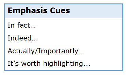What are relational and discourse-marking lecture cues? | Academic Marker
