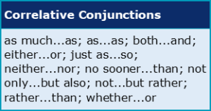 What are the five types of conjunction in English? | Academic Marker