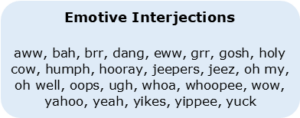 Do interjections have 7 grammar rules in English? | Academic Marker