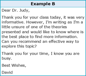 Which language helps compose academic emails? | Academic Marker